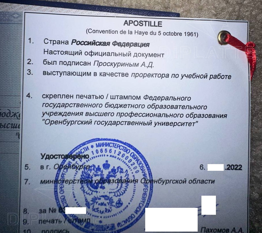 Купить диплом о высшем образовании иностранца в России